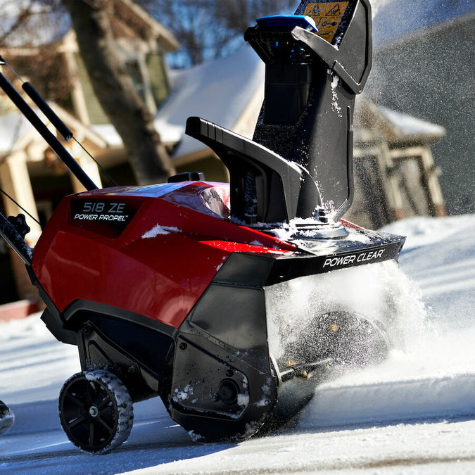 Toro 18 in. (46 cm) Power Clear® 518 ZE Electric Start Gas Snowblower ...